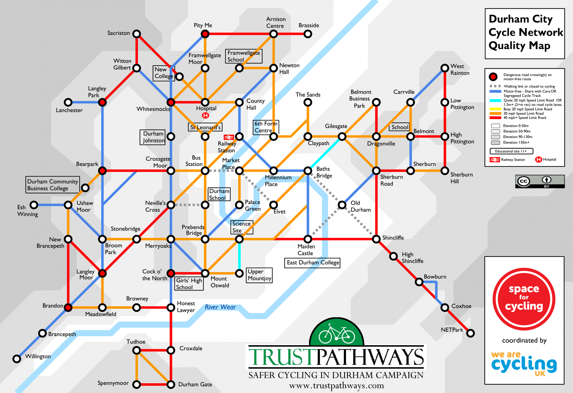 Cycle network ‘tube map’ gallery | Cycling UK