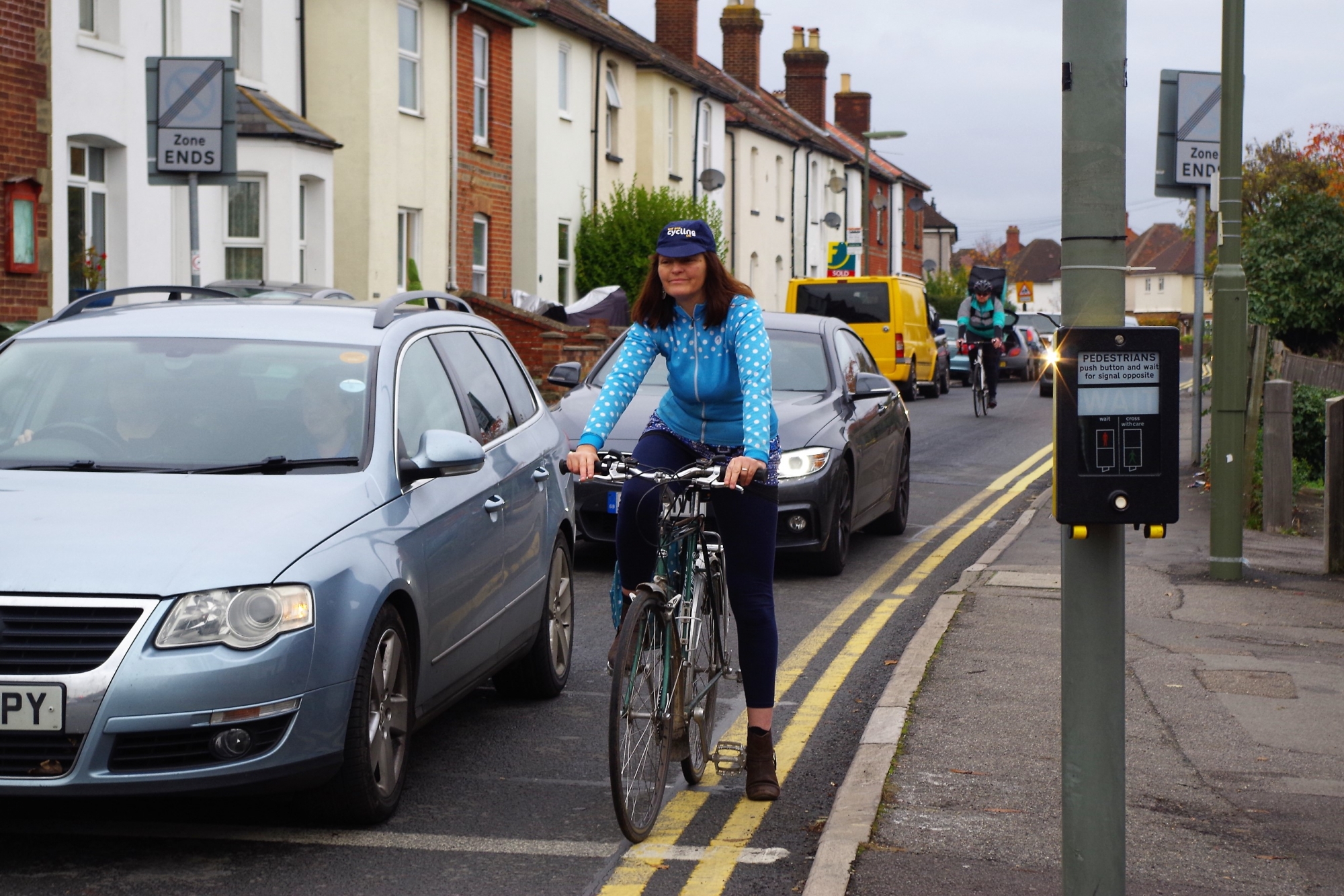 How to help drivers see you while cycling at roundabouts, traffic ...