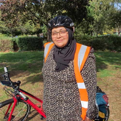 100 Women in Cycling 2023 | Fatima Patel