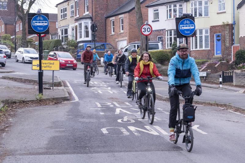 Tackling Sheffield's hills with Louise Haigh | Cycling UK