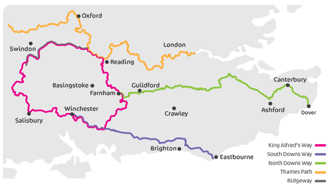 King Alfred’s Way – the GPX route | Cycling UK