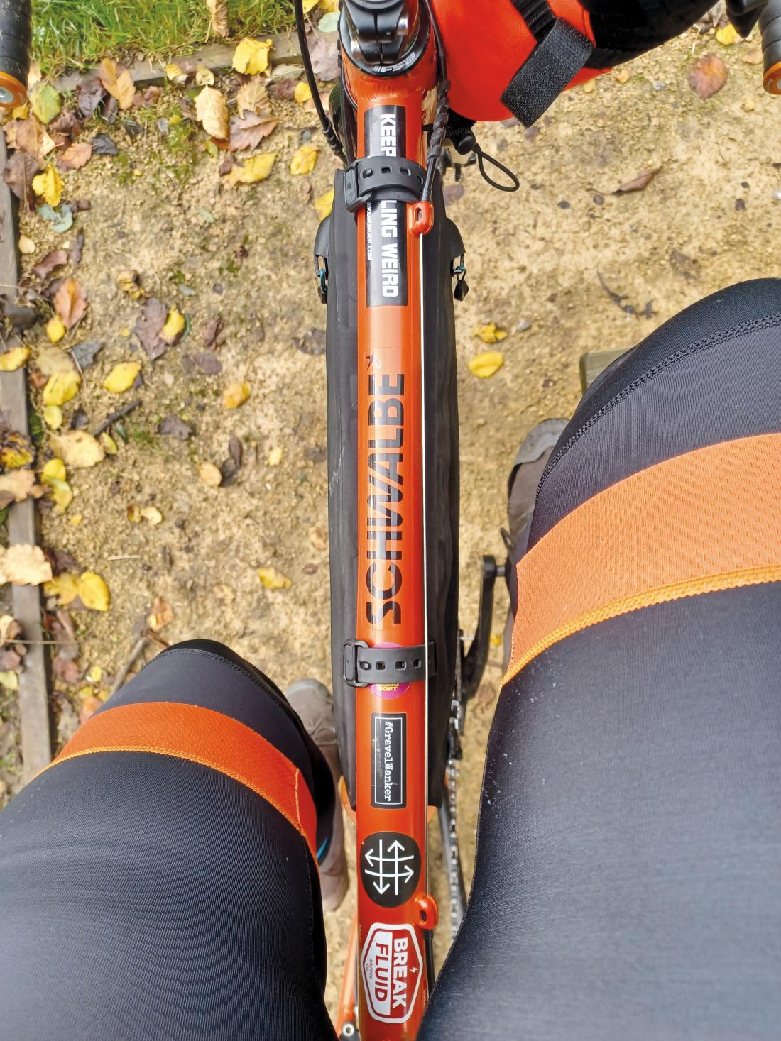 Review: Tailfin 2.7L Wedge Frame Bag | Cycling UK