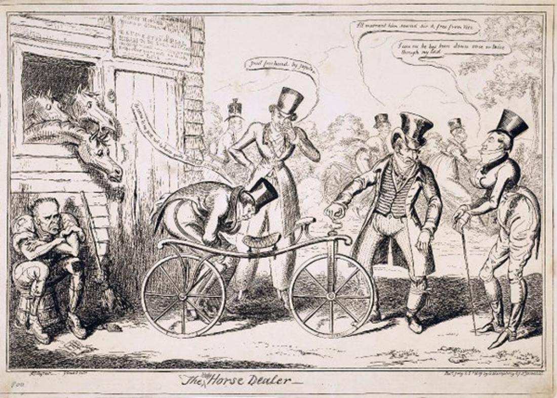 200 years since the father of the bicycle Baron Karl von Drais invented ...