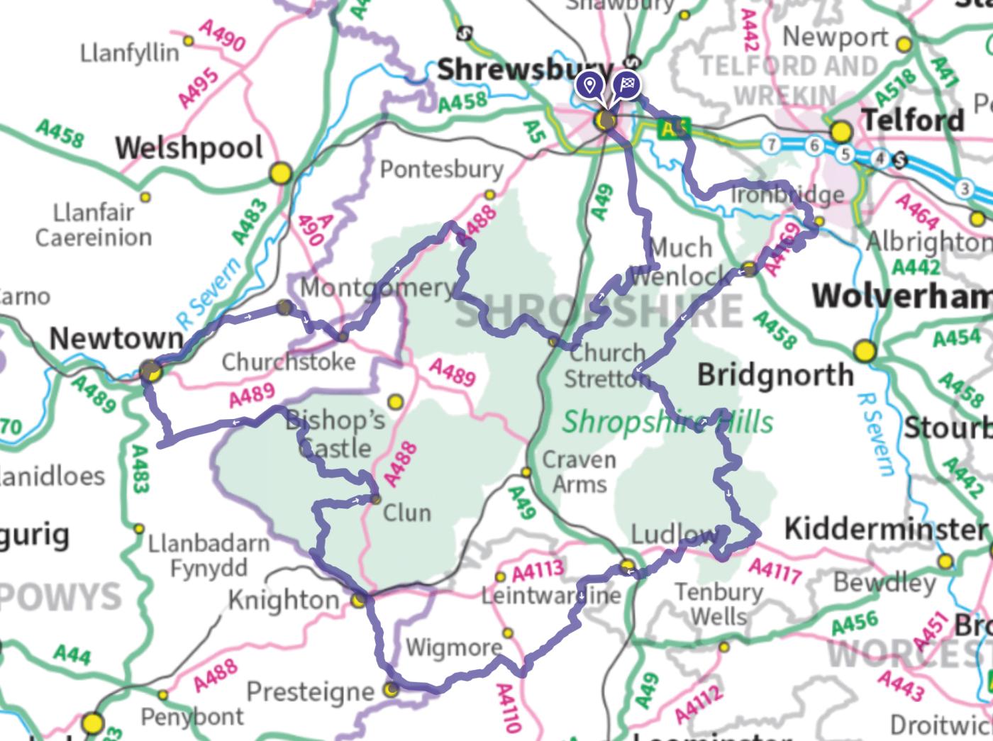 Great rides: Marcher Castles Way | Cycling UK