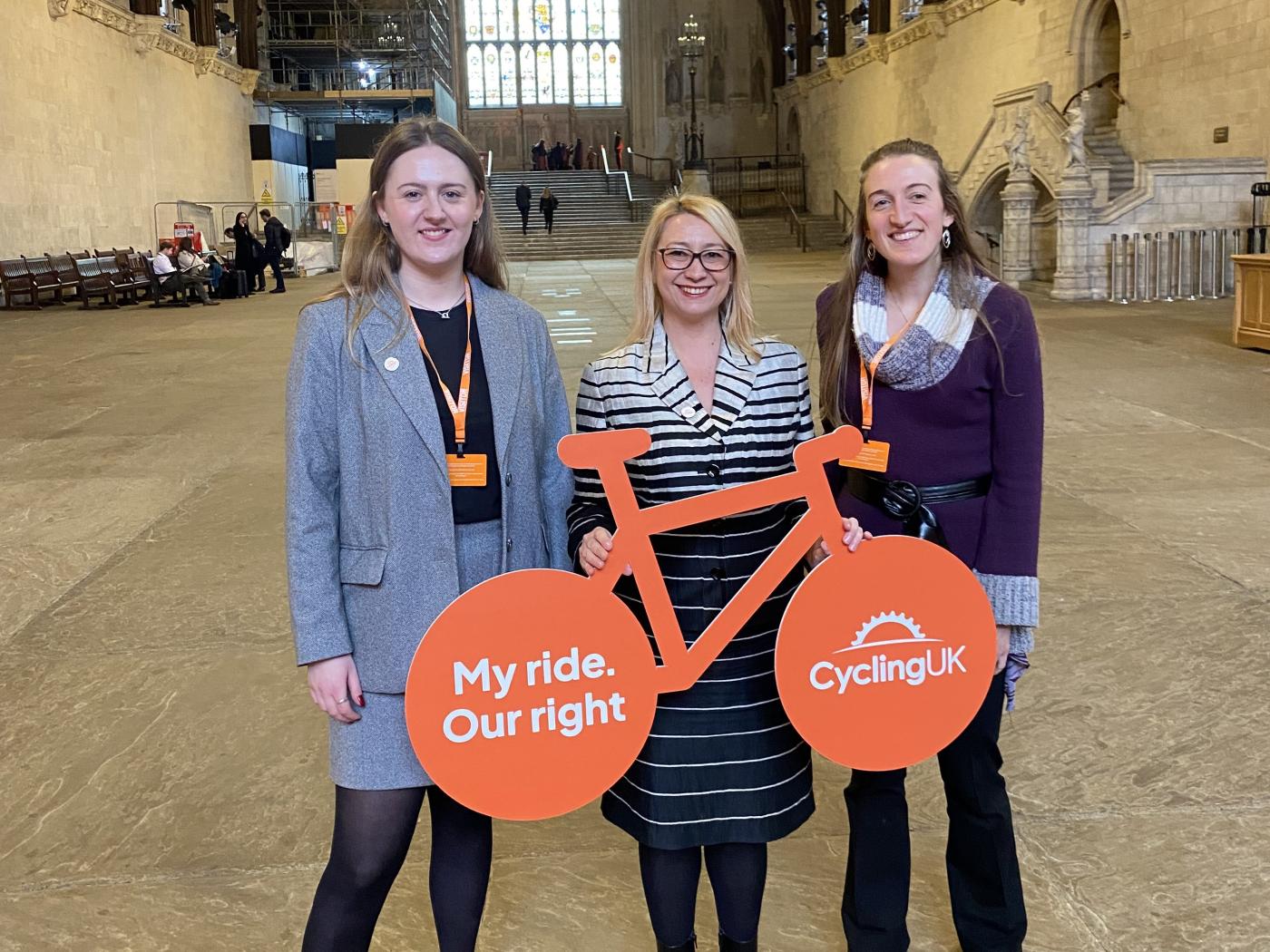 Westminster Hall debate on women’s safety while cycling | Cycling UK