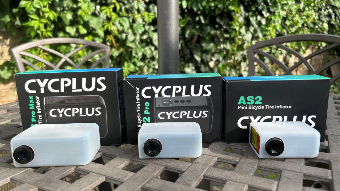 Review: Cycplus AS2, AS2 Pro and AS2 Pro Max mini e-pumps | Cycling UK