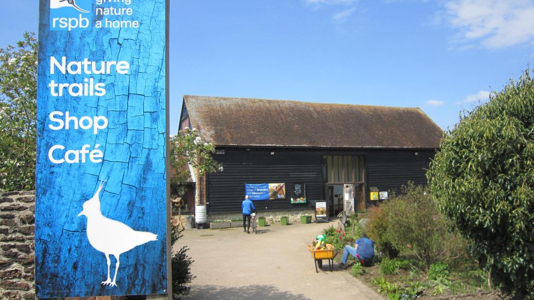 Ride to Wiggonholt RSPB café at the bird sanctuary, Pulborough Brooks ...