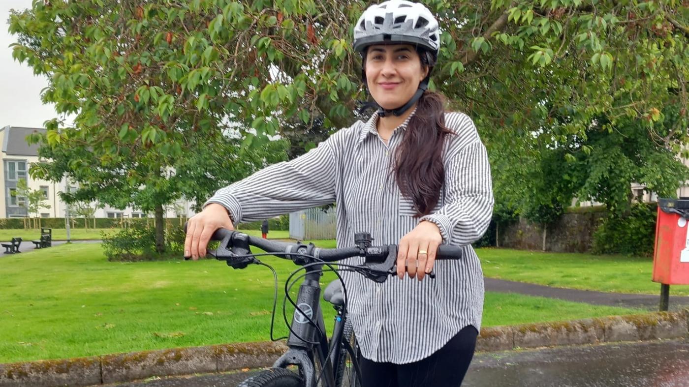 Realising a childhood dream: Freshta’s road to cycling independence ...