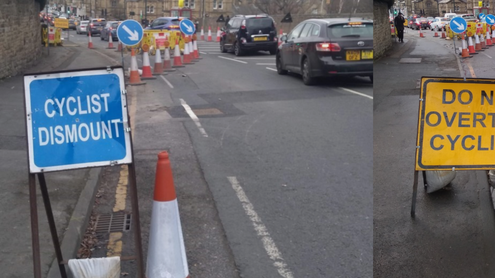 Do not overtake cyclists: How changing one road sign helps keep ...