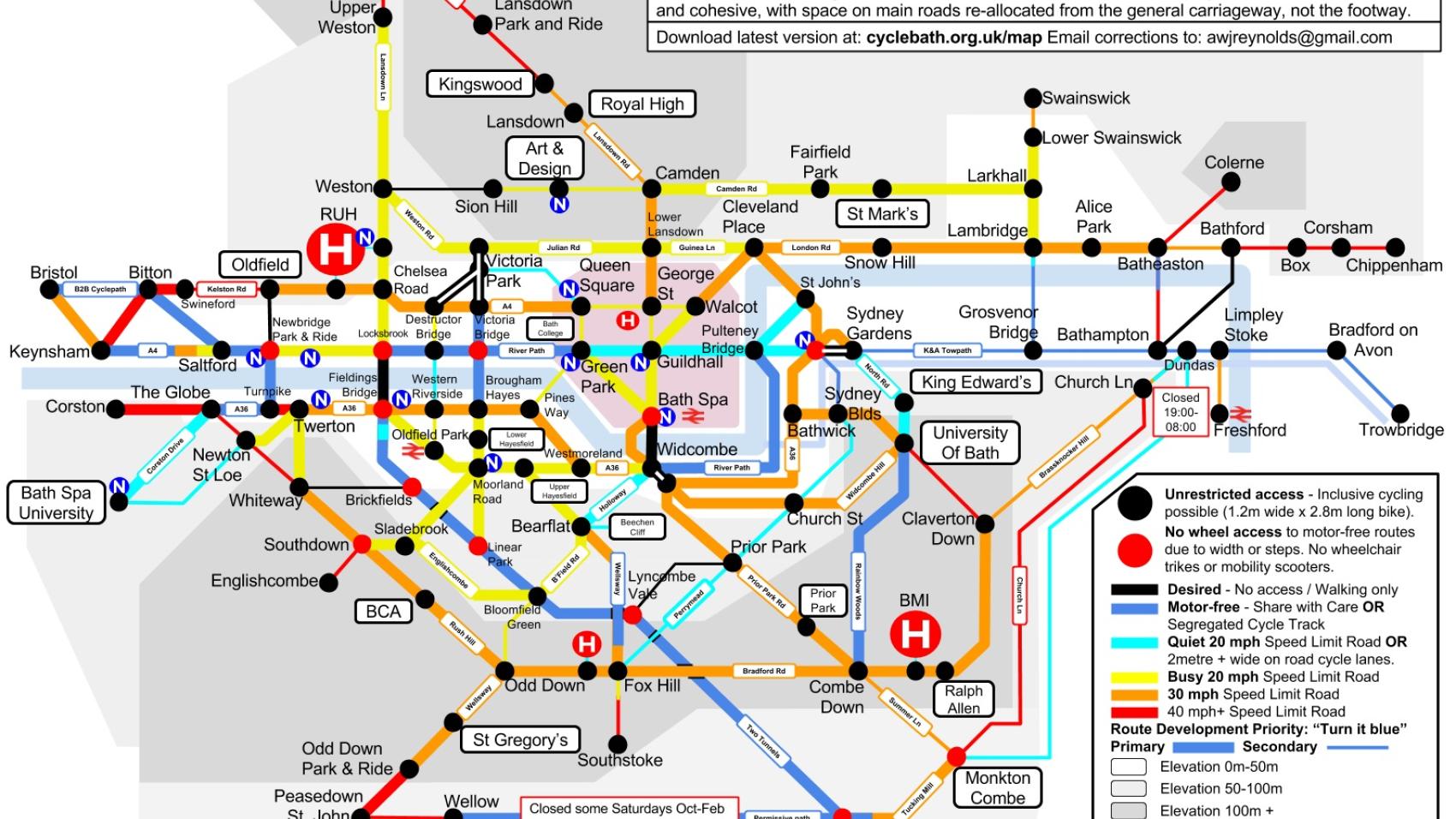 How to make a ‘tube map’ cycle network | Cycling UK