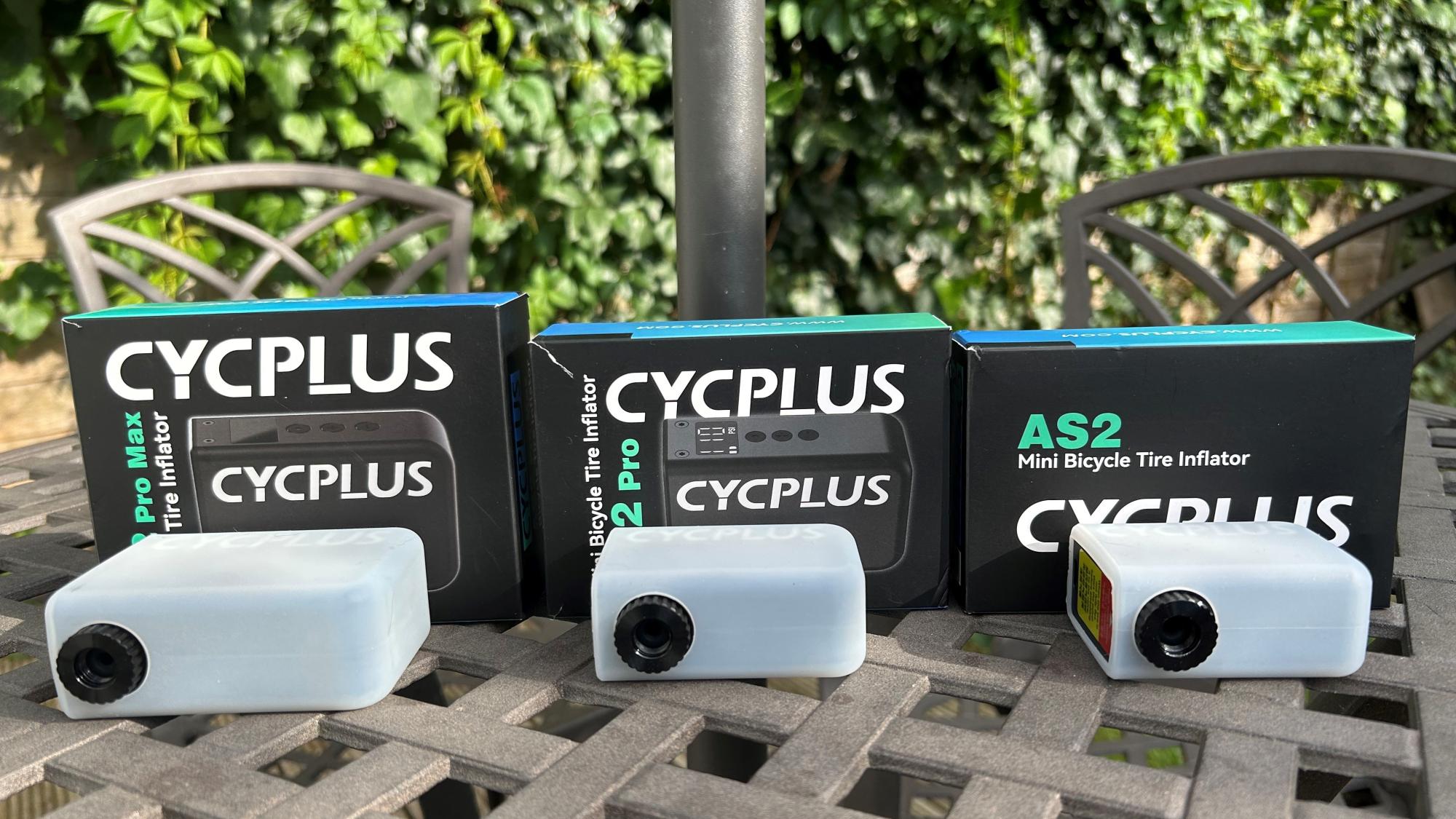 Review: Cycplus AS2, AS2 Pro and AS2 Pro Max mini e-pumps | Cycling UK