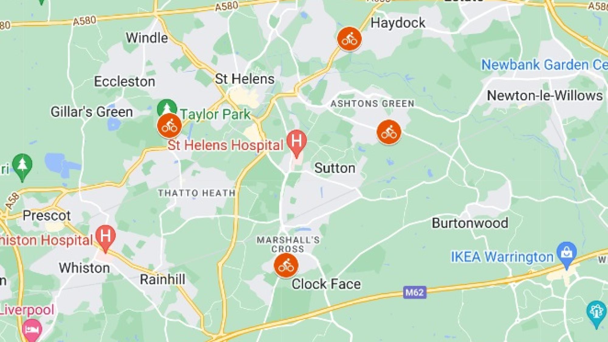 Our Cycle Hubs | Cycling UK