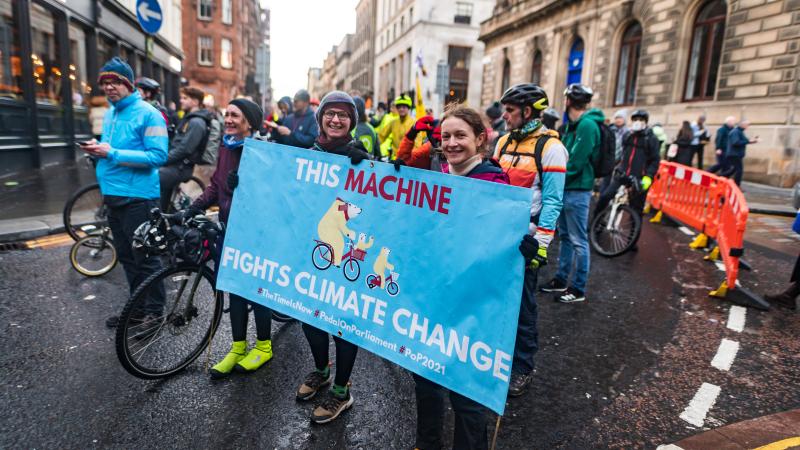How to organise a campaign stunt | Cycling UK