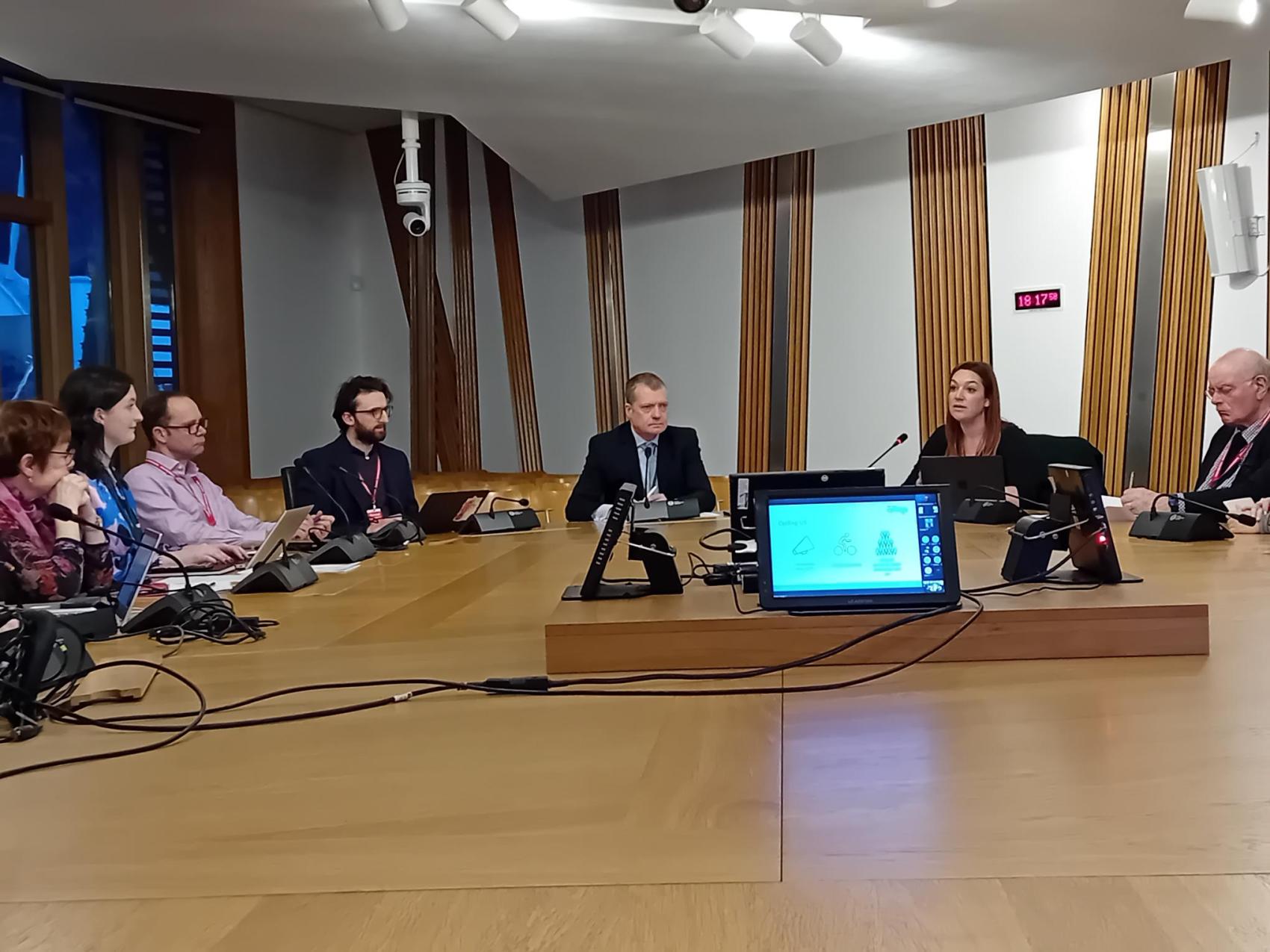 Our week in the Scottish Parliament | Cycling UK