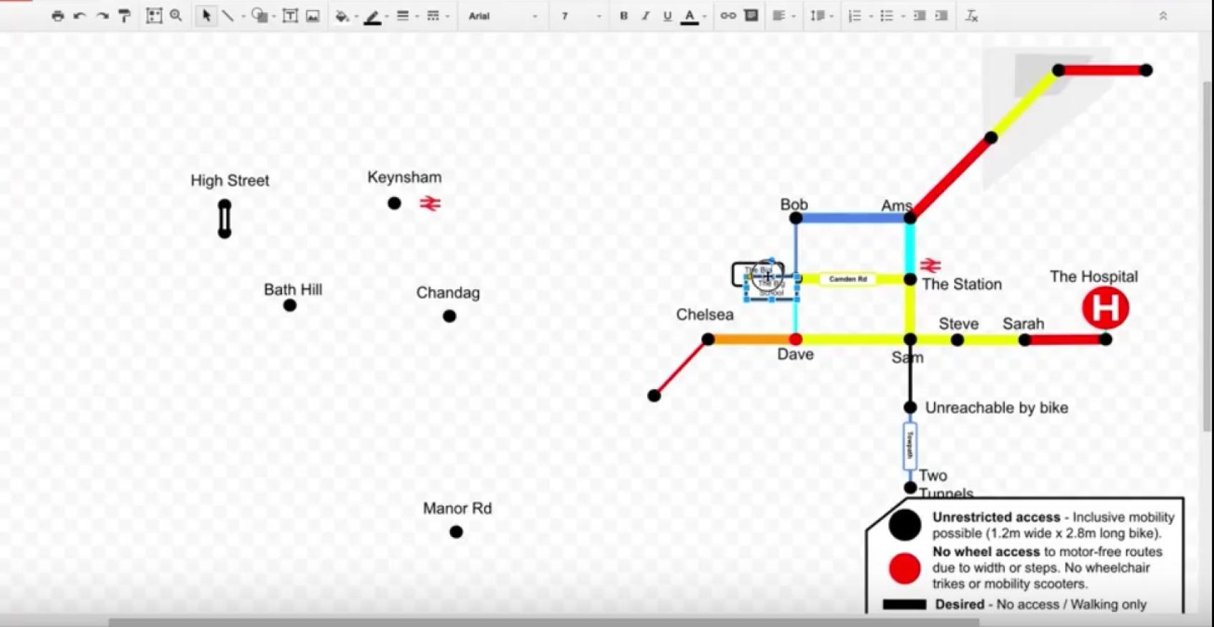 How to make a ‘tube map’ cycle network | Cycling UK