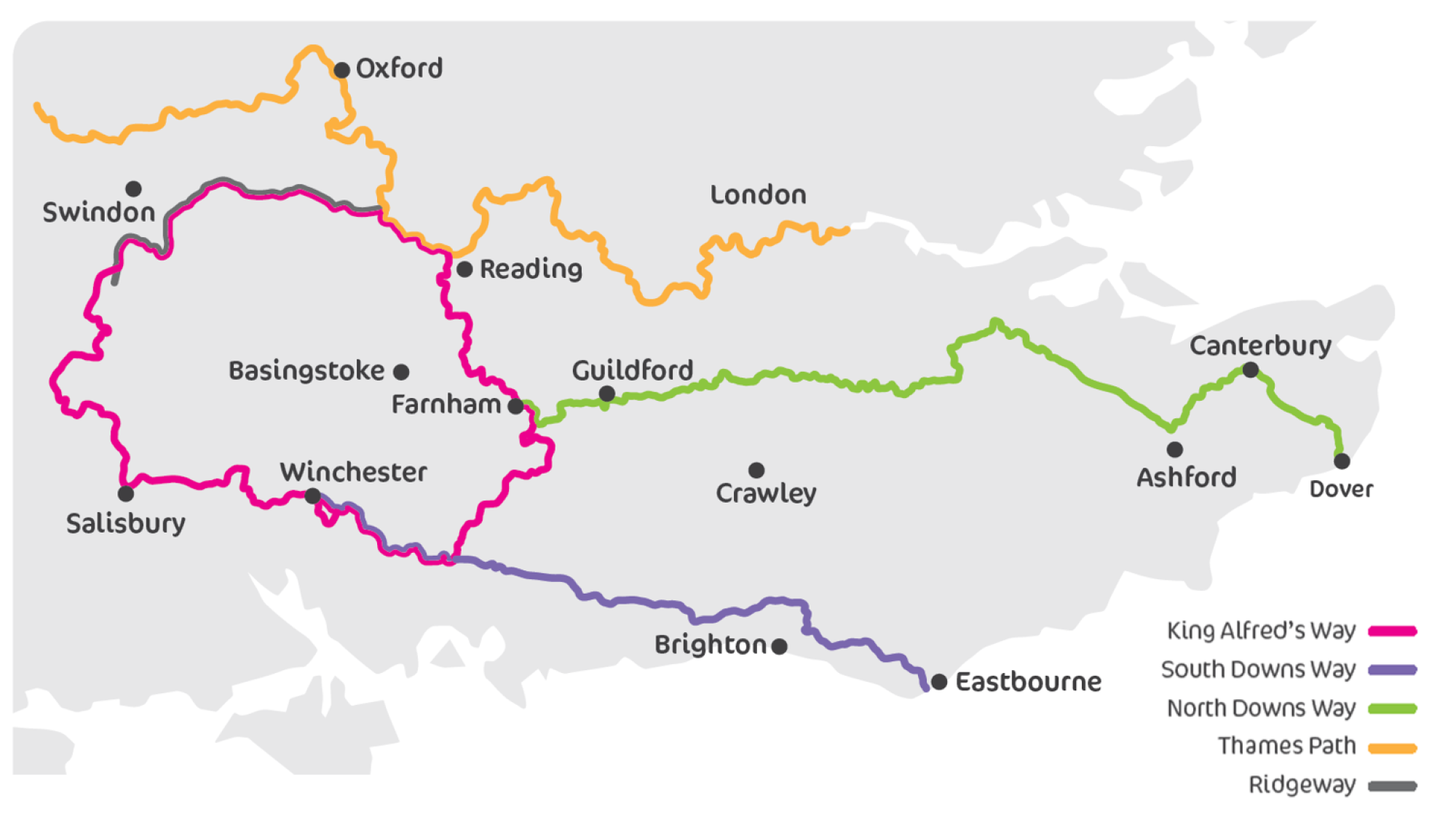 King Alfred’s Way – the GPX route | Cycling UK