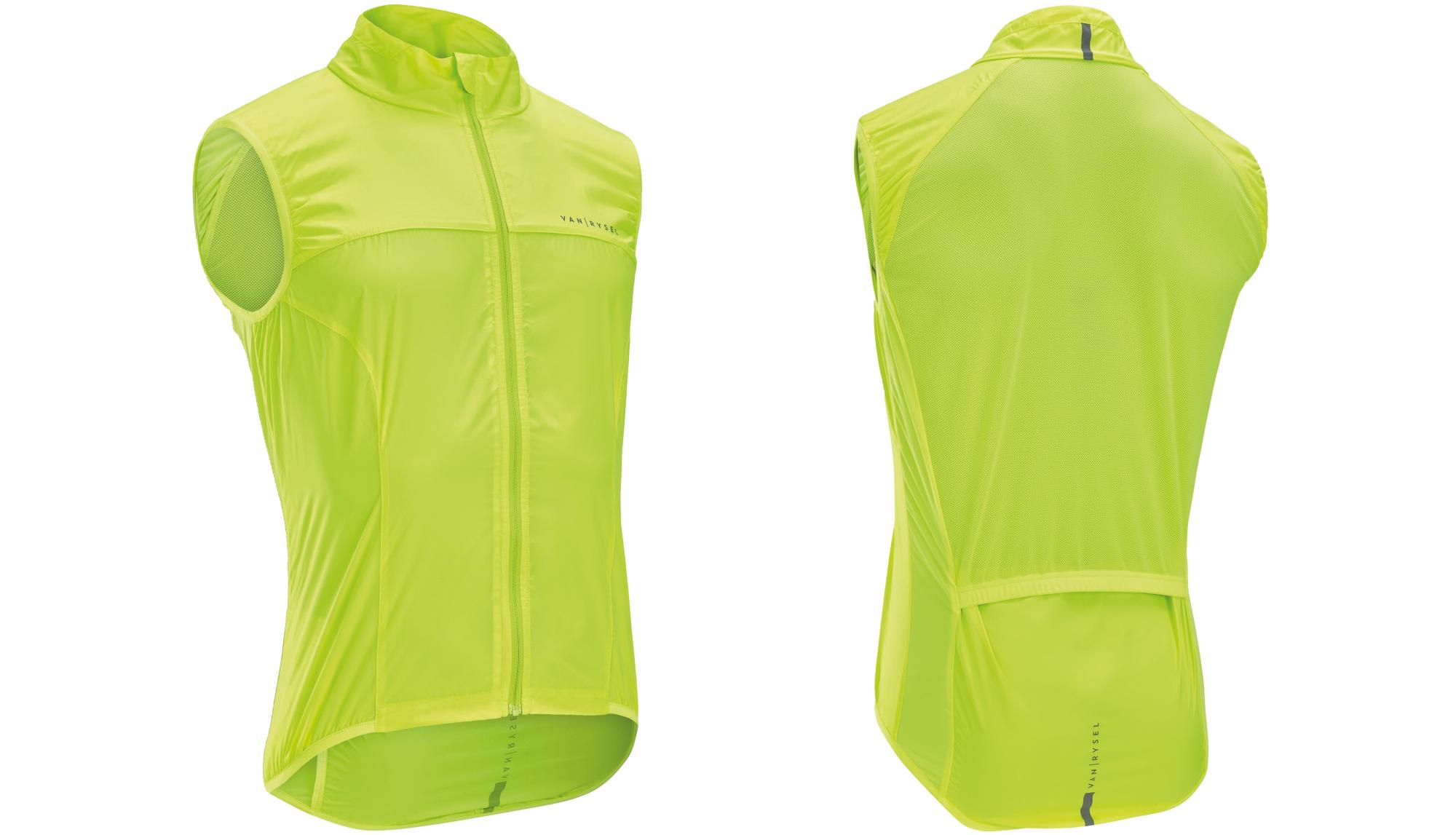 Review: Van Rysel Men’s Sleeveless Ultra-Light Road Cycling Windbreaker ...