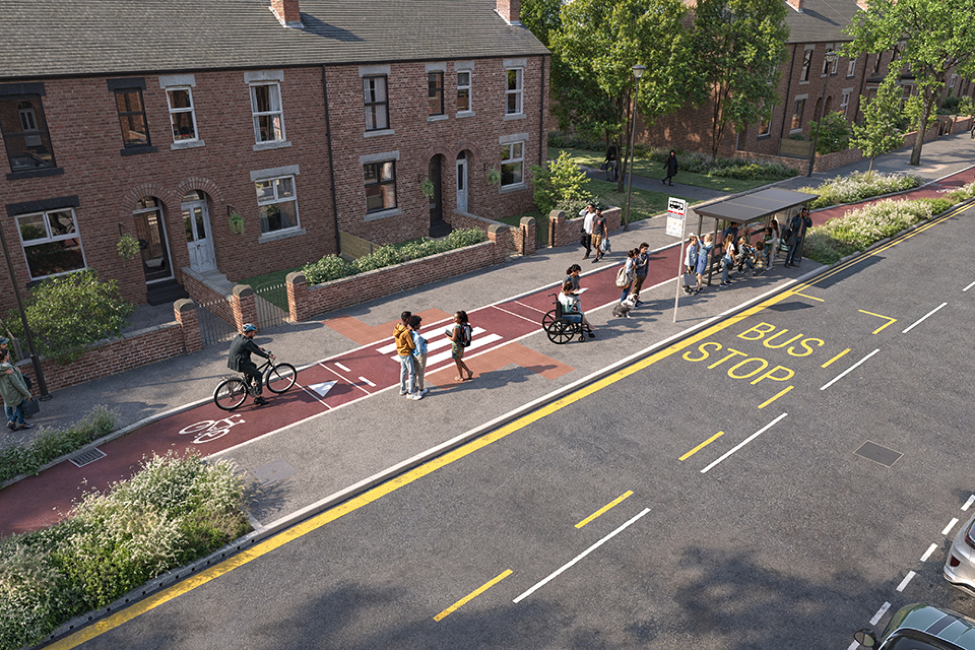 New-style zebra crossings helping people navigate the urban jungle ...
