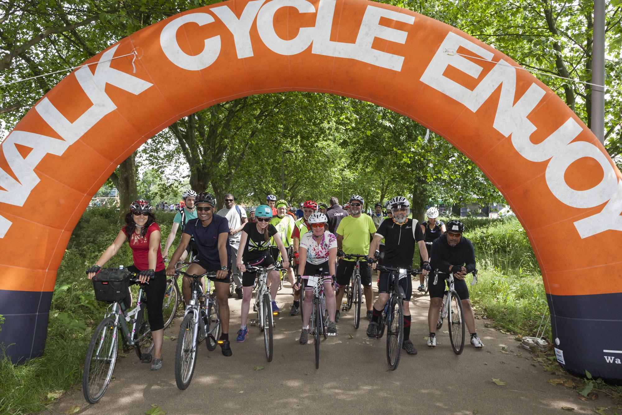How to organise a charity bike ride or sportive | Cycling UK