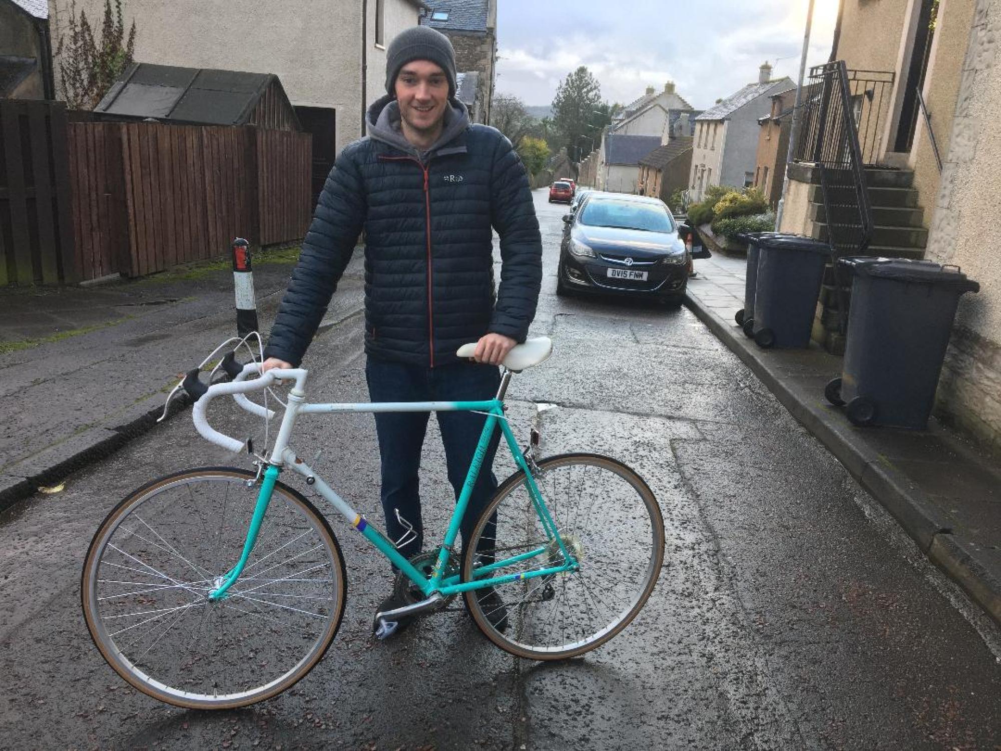 Scotland Cycle Repair Scheme rescues vintage bike for Euan | Cycling UK