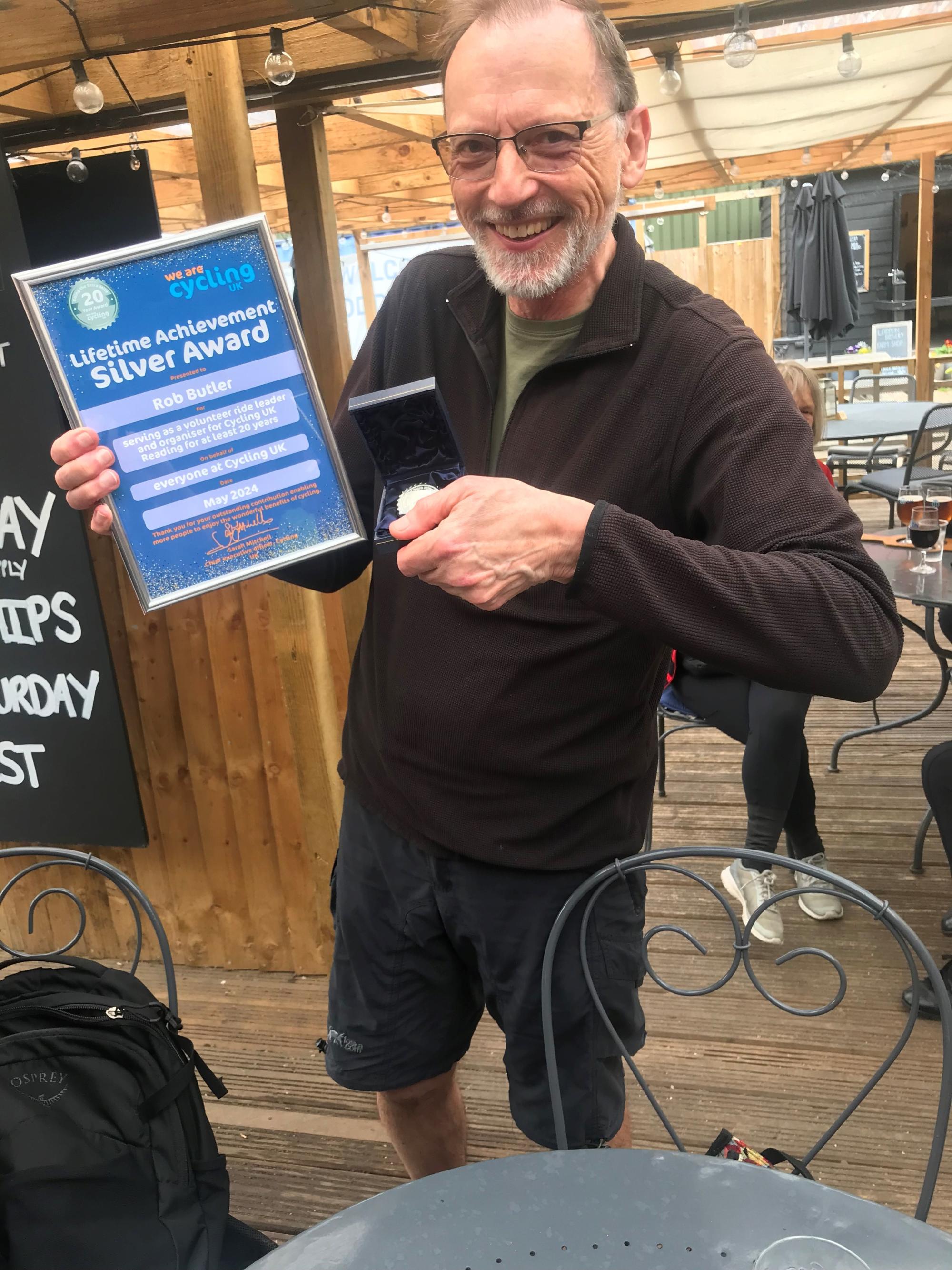 Meet Rob Butler, volunteer ride leader with over 20 years’ experience ...