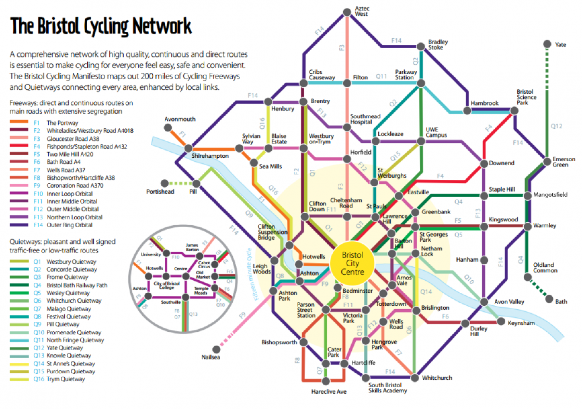 How to make a ‘tube map’ cycle network | Cycling UK