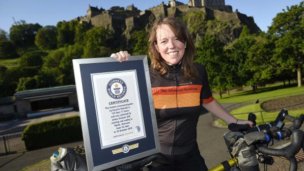 Jenny Graham is an official Guinness World Records holder | Cycling UK